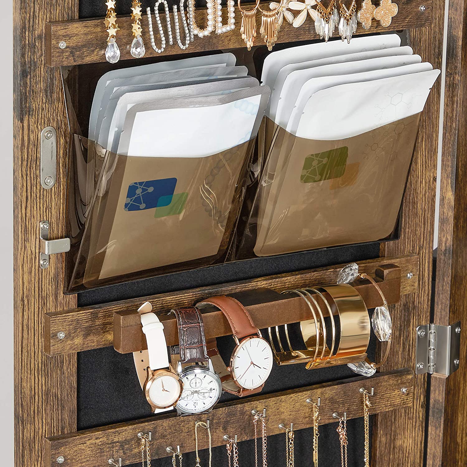Ormarić za nakit, Ormarić s ogledalom Organizator za nakit koji se – Vasdom.hr