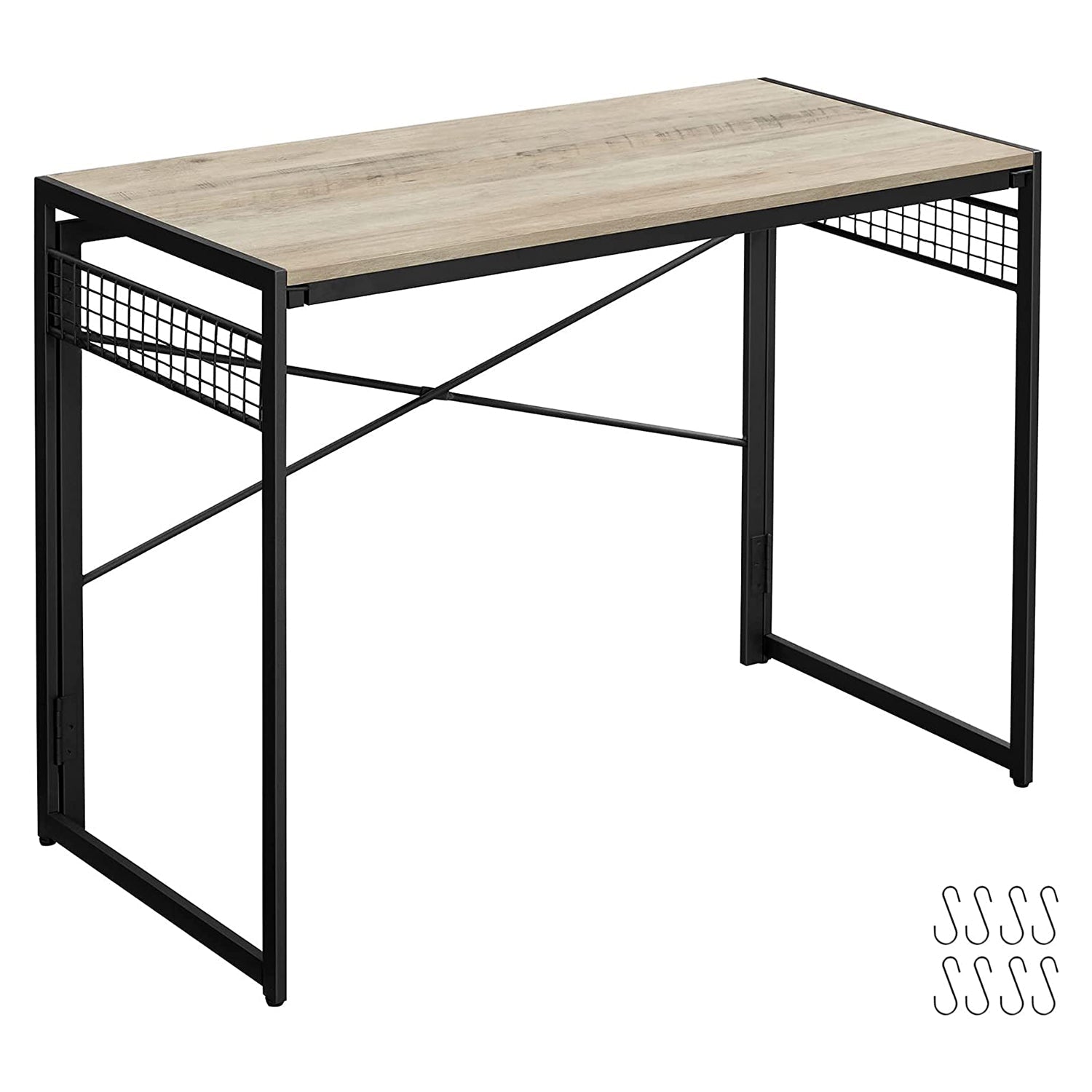 Sklopivi stol, računalni stol s 8 kuka 100 x 50 x 76,5 cm - | – Vasdom.hr