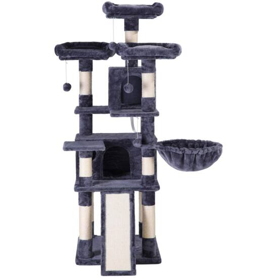 XXL Cat stan 168 cm, Smoky grey | SONGMICS-VASDOM – Vasdom.hr